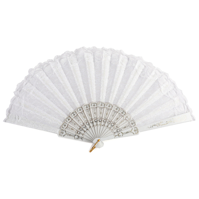 复古蕾丝折叠扇子随身便携中国风