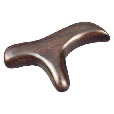 按摩棒天然檀木光滑好握力度大