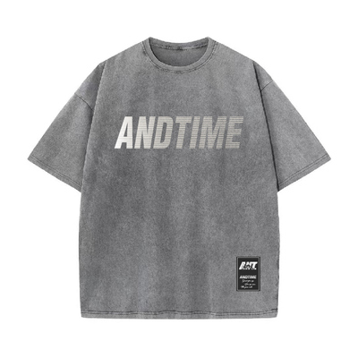 andtime【逐渐】纯棉重磅T恤
