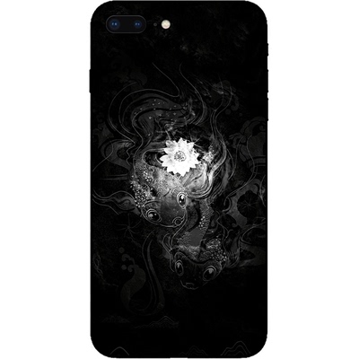 中国风莲生财运双鱼手机壳