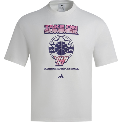 Adidas/阿迪达斯正品2025夏季款男士瑜伽经典篮球运动短袖KR5539