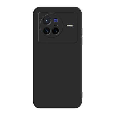 皑晨适用于vivox80手机壳vlv0x80防摔v1vo80纯黑vivox80s磨砂V2183A简约×80软胶vlv0保护套vivix外壳v2183a