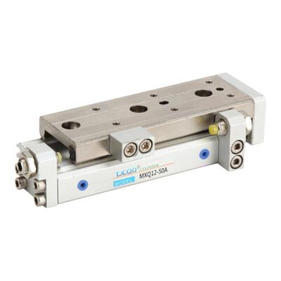 SMC型导轨滑台气缸MXQ6-10-20-30-40-50-75-100-125B-A-AS-AT-SB