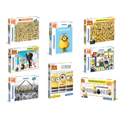 Clementoni进口拼图小黄人玩具