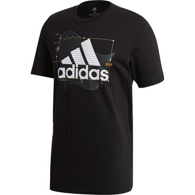 Adidas/阿迪达斯正品夏季新款男子运动训练透气短袖T恤IC9282