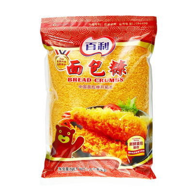 百利面包糠1kg黄面包屑