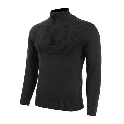 灰客美利奴羊毛速干衣保暖排汗