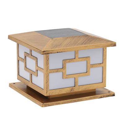 太阳能柱头灯全年0电费