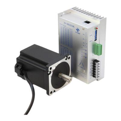 86HCY三相高压步进电机套装7.5Nm 8.5Nm 12N.m交流220V驱动器5.4A