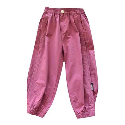 女童夏季薄款纯棉百搭防蚊裤长裤