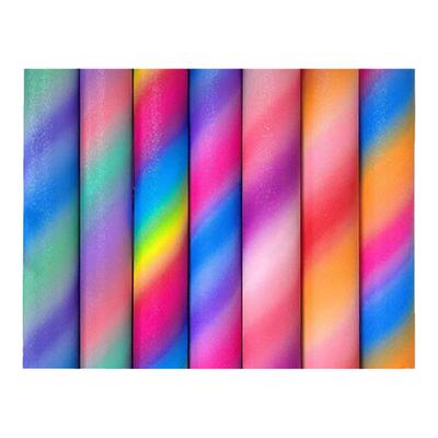 karving刻字膜彩虹条纹渐变色