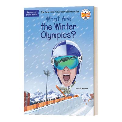 什么是冬奥会 英文原版 What Are the Winter Olympics What Was 中小学生人文历史百科读物 英语书籍WhoWas/WhatWas/WhereIs系列