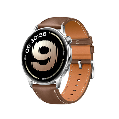 适用于OPPO Watch S表带皮质智能手表oppowatchs腕带高级质感商务休闲轻奢男士跑步女款通用新款专用配件