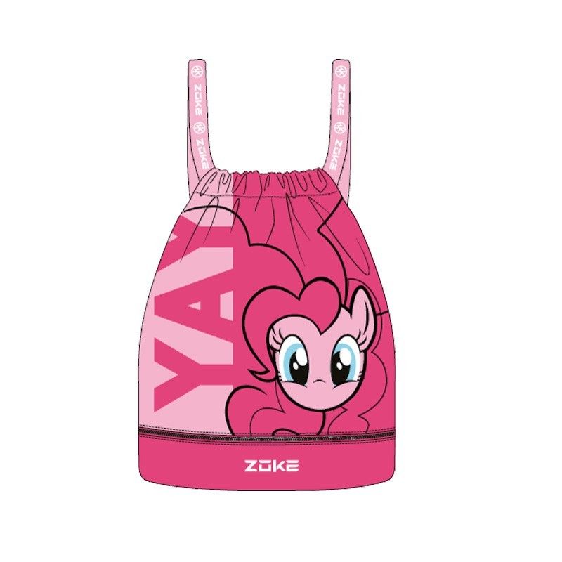 Zoke洲克儿童大容量干湿分离泳包束口袋卡通洗漱包游泳训练收纳包_虎窝淘