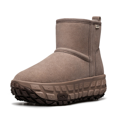 AUMU轮胎厚底雪地靴冬季保暖舒适