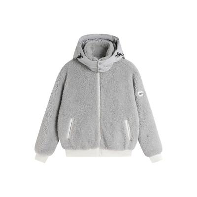 羊羔毛棉服外套绒感加厚保暖棉衣