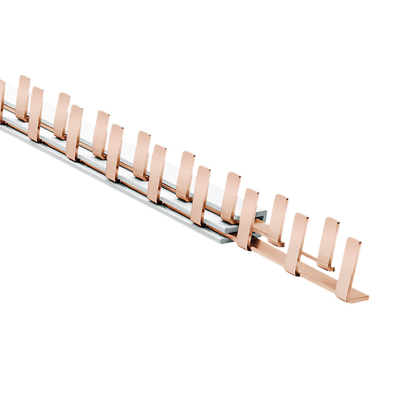 德力西汇流排1P+N空开带保护端盖