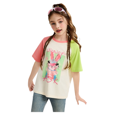 askjunior女童夏季短袖打底衫