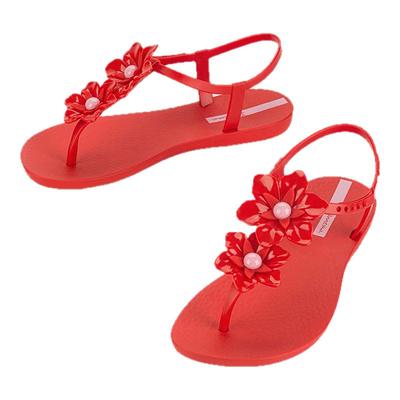 ipanema平底花朵设计漏趾