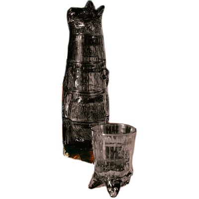 班牙DOIY猫咪水杯可堆叠果汁