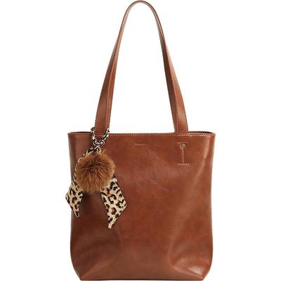 妙迪大容量软皮毛球托特包