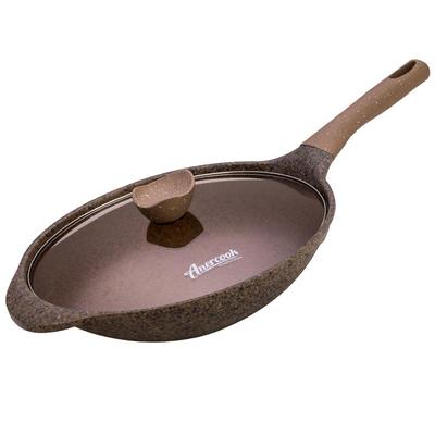 阿米尔花岗岩不粘锅炒锅煎锅奶锅