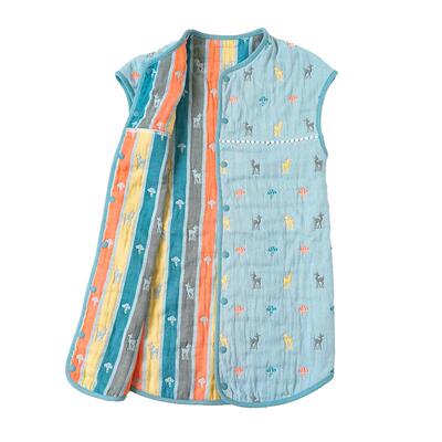 日本10mois纯棉尺寸升级大童睡袋