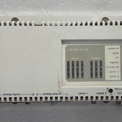 Modicon 110CPU61200 Micro CPU DC PS Anio DC IN REL