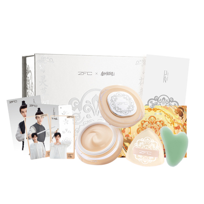 【唐朝诡事录xZFC联名礼盒】ZFC虫草奢润粉底膏遮瑕控油不易脱妆