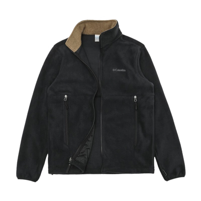 哥伦比亚抓绒衣男户外防风立领