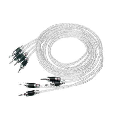 发烧7N单晶铜镀银功放音响喇叭线