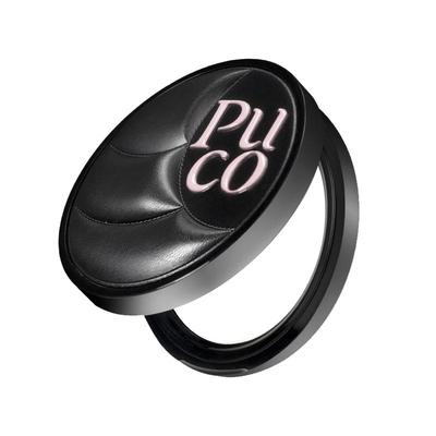 PUCO皮革粉饼控油定妆提亮遮瑕粉饼柔焦蜜定补二合一