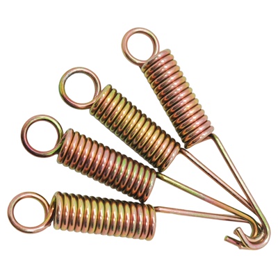 电动车脚撑弹簧后边撑大撑支撑脚架摩托车自行车支架弹簧挂钩拉簧