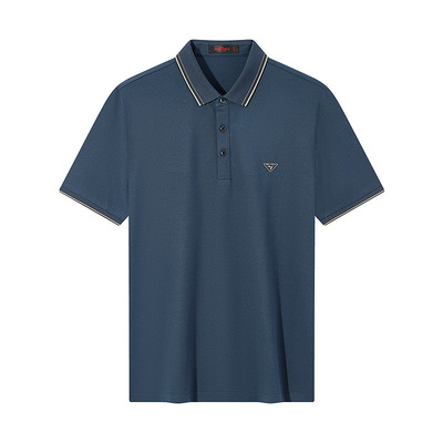 谢震业同款柒牌商务POLO衫男