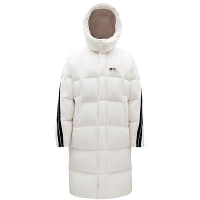 古力娜扎同款学院面包长款羽绒服