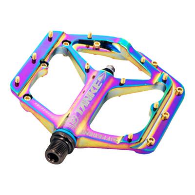 碳客tanke自行车脚踏炫彩铝合金