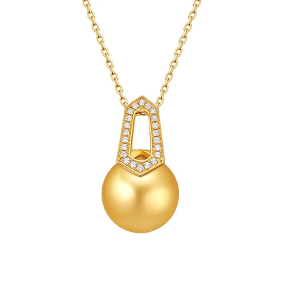 LynnHaven麟玟南洋金珠珍珠项链