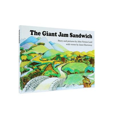 巨大的果酱三明治 英文原版绘本 The Giant Jam Serror 故事绘本 平装 汪培珽第四阶段推荐书单4岁儿童启蒙图画故事书 英语书籍