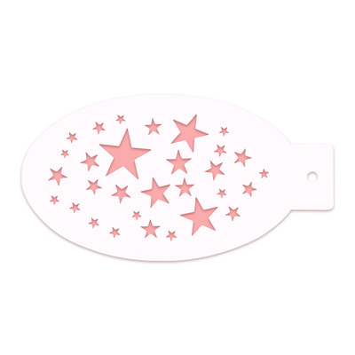 AnkaBella面部彩绘模板DIY绘画模具纹身拓印板星星拓印版