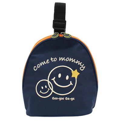 日本双奶瓶便携蓝冰保温包