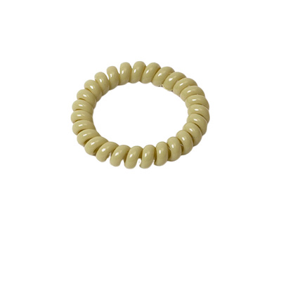 电话线发圈ins秋冬季简约