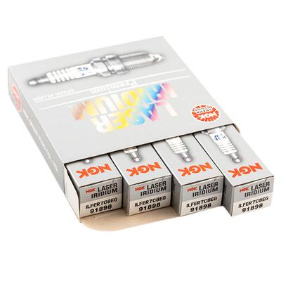 NGK铱铂金火花塞4支装