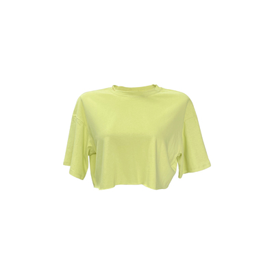 宽松瑜伽服仙气短袖t恤女