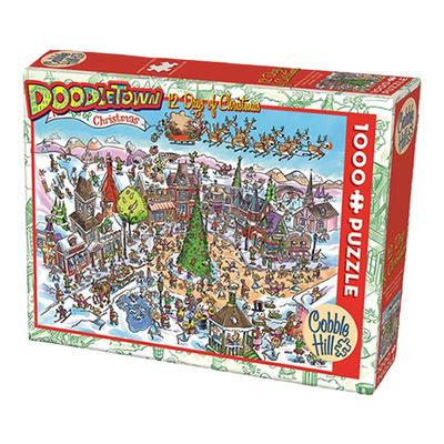 CobbleHill拼图1000片圣诞12天