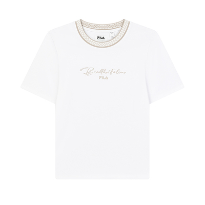 FILA斐乐女士针织短袖衫