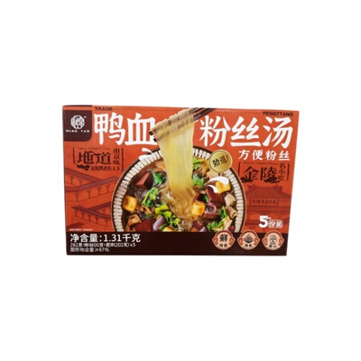秒宴鸭血粉丝汤1.31kg南京味小吃