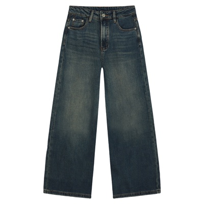 【镇店神裤】ZONA春季新款牛仔裤女宽松显瘦阔腿裤拖地裤 88301