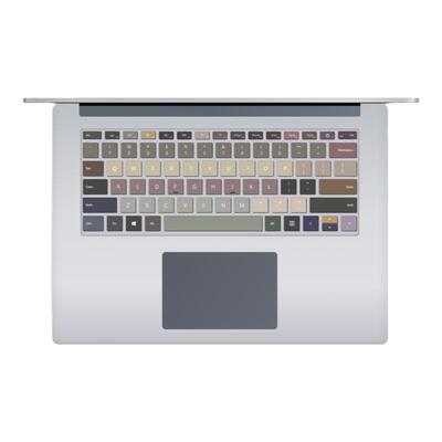 SkinAT 适用于Surface Pro12键盘膜平板电脑键盘彩膜微软键盘贴纸