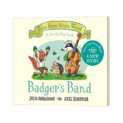 英文原版 Tales from Acorn Wood Badger's Band 橡树林的故事  獾的乐队 英文版 进口英语原版书籍