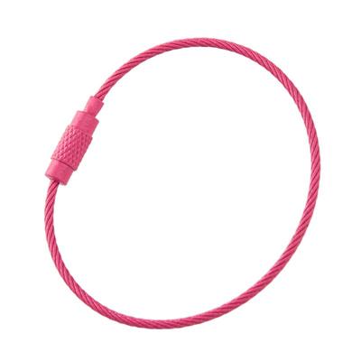 钢丝圈钥匙扣挂件男女钢丝绳环